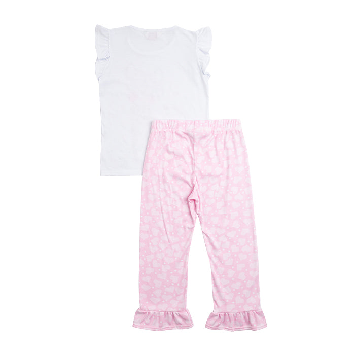 Pijama blanca para niña– Codelin