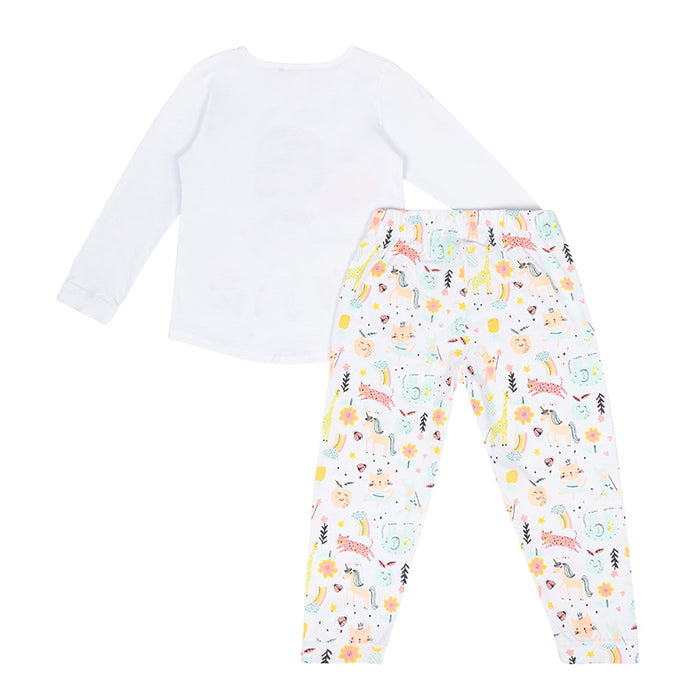 pijama blanca para bebé niña– Codelin