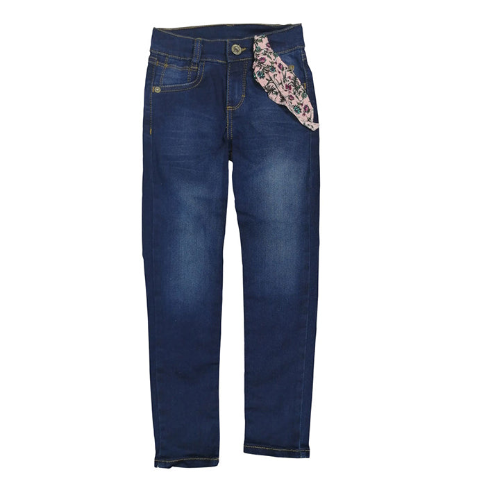 Jean Emma lavado oscuro para niña– Codelin