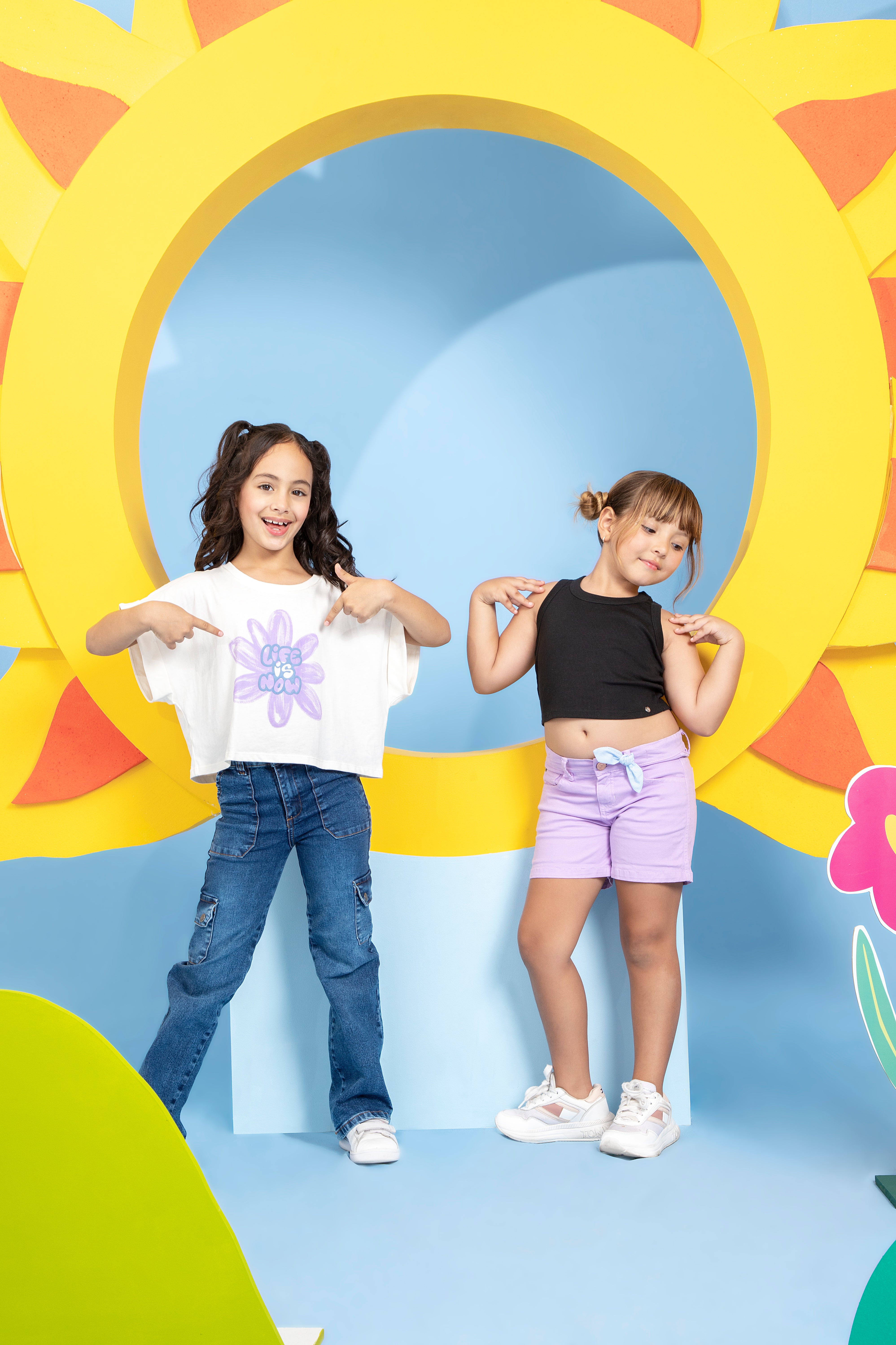 Jean Africa lavado Oscuro para niña– Codelin