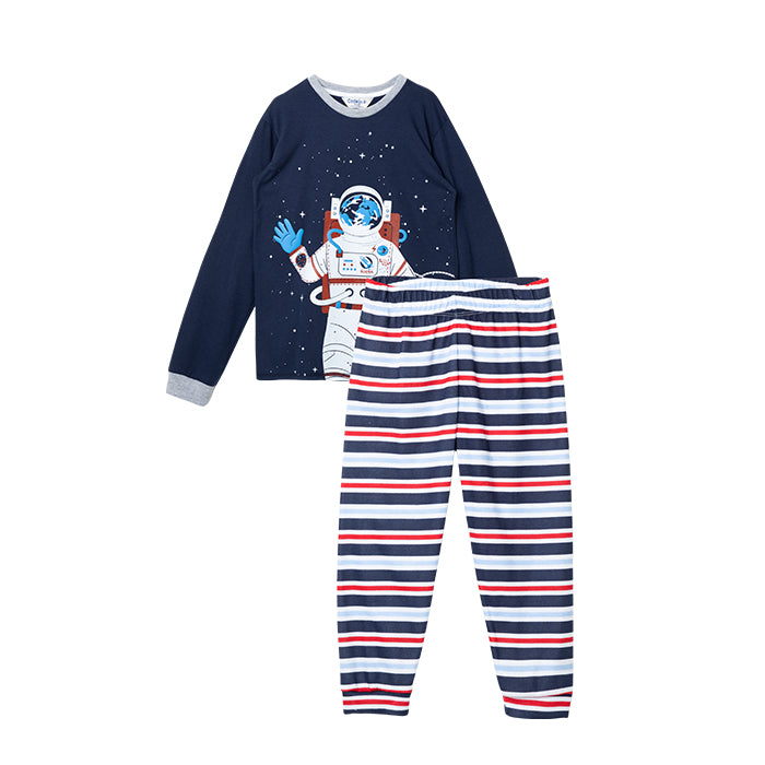 Pijama azul oscuro para niño– Codelin