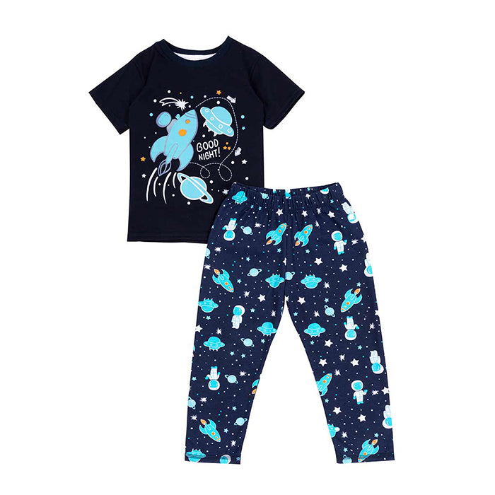 Pijama azul oscuro para bebé niño– Codelin