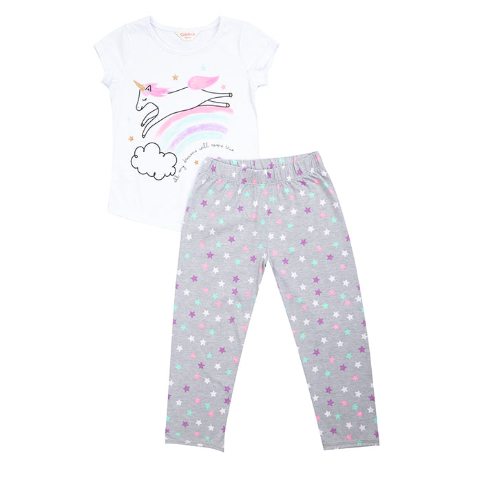 Pijama blanca para bebé niña– Codelin