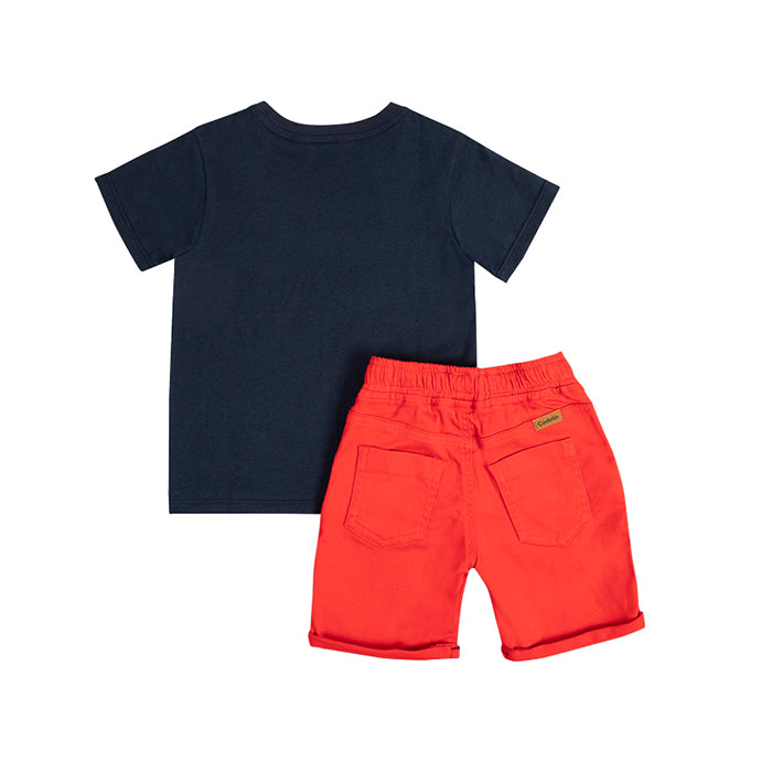Conjunto Samuel azul oscuro para bebé niño– Codelin